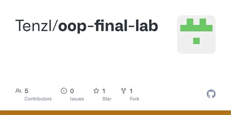 github tenzl oop final lab