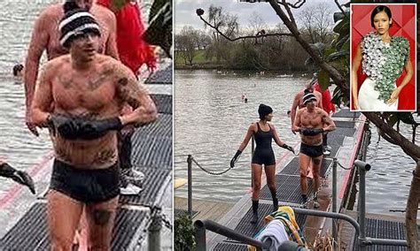 Harry Styles Shows Off His Ripped Physique As He Enjoys A Chilly Swim