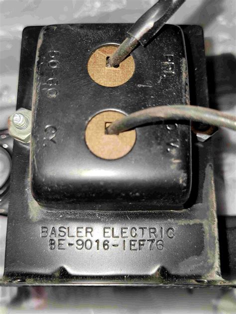 I Need To Replace An Old Basler Ac Transformer I Cant Find A