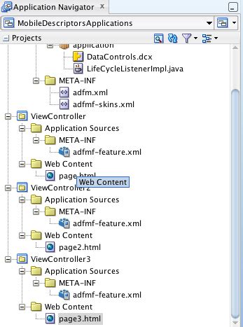 Born To Debug Oracle Adf Mobile Adfmf Application Xml And Adfmf Feature Xml Part