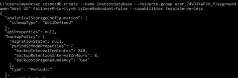 How To Create A Serverless Cosmos Db