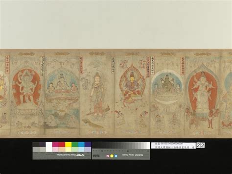 宋 大理国描工张胜温画梵像卷22 台北故宫博物院馆藏 古玩图集网