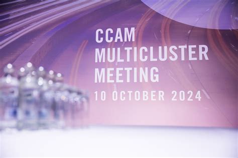 October Multicluster Meeting Of The Ccam Partnership Connected