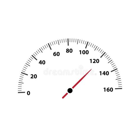 Speedometer Vector Illustration Stock Vector Illustration Of Clock Powerful 156378950