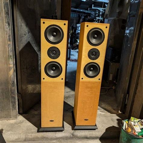 音響〕英國名廠onix Reference2 Mk2 高階櫻桃木兩音路三單體落地喇叭 Yahoo奇摩拍賣