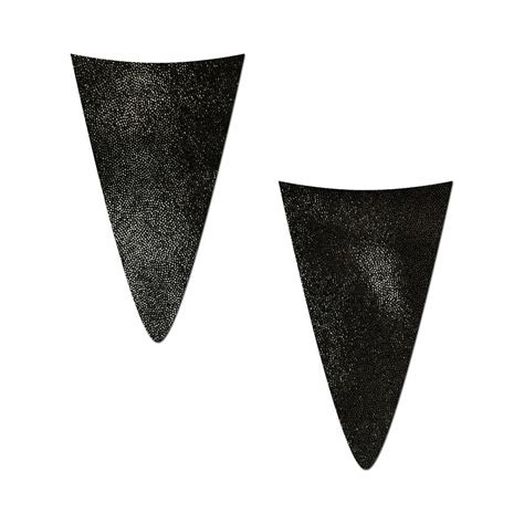 Pastease Strapless Bikini Merkins Liquid Black Mini Bikini Merkin — Nalpac