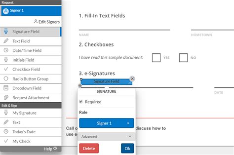 Create A PDF With Signature Fields PdfFiller