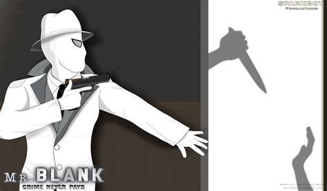 Mr Blank Crime Never Pays Behance