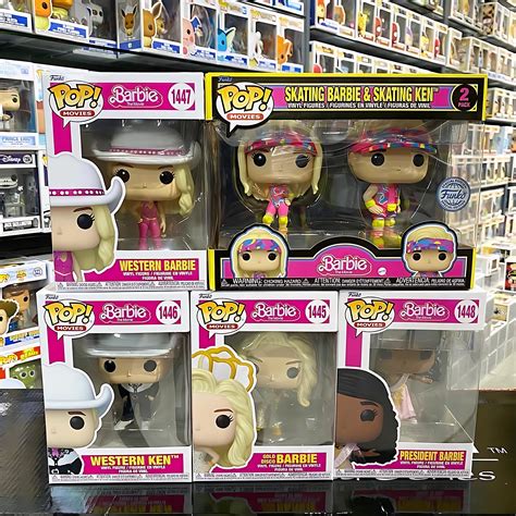 2023 New Rollerskating Barbie And Ken 2 Pack Funko Pop