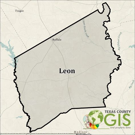 Leon County Tx Gis Shapefile And Property Data