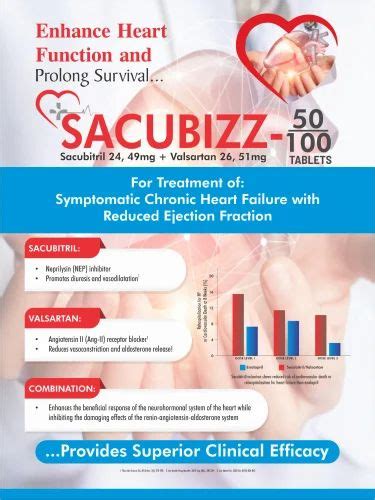 Sacubitril 49mg Valsartan 51mg At ₹ 4970 Box Valsartan Tablets In