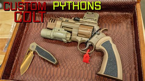 Custom Colt Pythons From Empire NRA 2024 YouTube