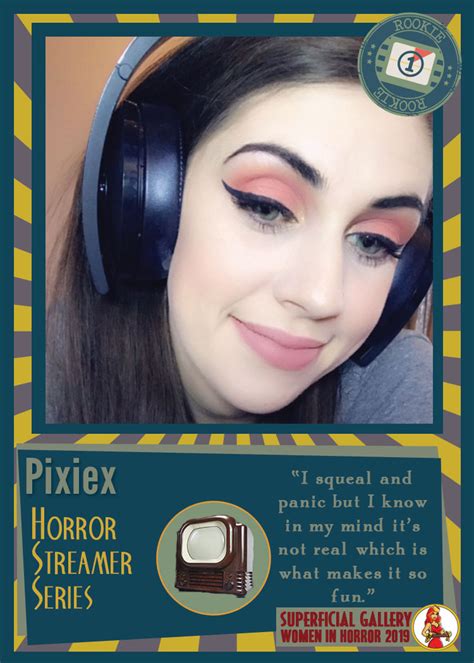 Pixie X Woman In Horror Streamer 2019 Superficial Gallery