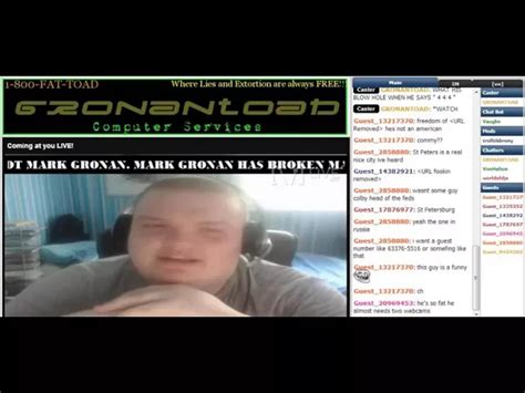 Mark Gronan Threatens Vaughnlive Website Live On Air