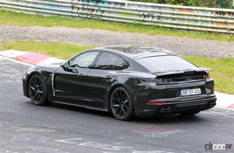 Porsche Panamera Ring 3 画像｜ポルシェ「パナメーラ」は生き続ける！ 次期型がニュルブルクリンクで最終調整