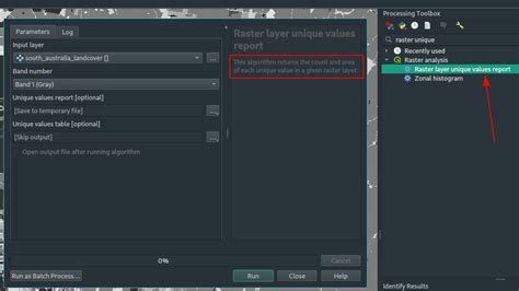 Qgis How To Calculate Raster Statistics For Each Values In A Band Geographic Information