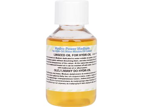 Olej Lniany Do Farb Olejnych Hydr Oil Renesans Ml