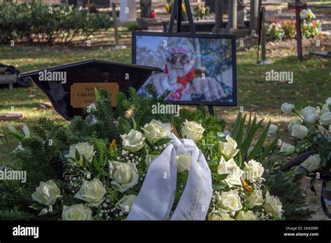 The grave of Béla Szakcsi Lakatos Hungarian Jazz musician shortly