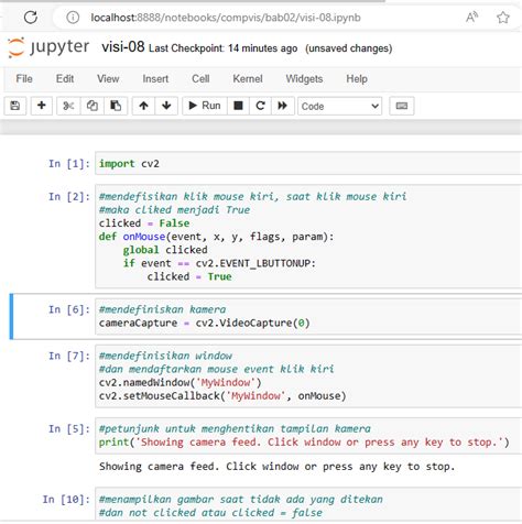 Menampilkan Web Camera Dengan Opencv Pt Proweb Indonesia