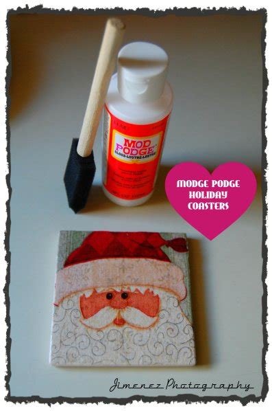 Mod Podge Coasters Nikitaland