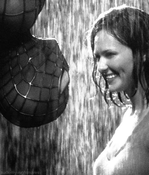 Spiderman Kirsten Dunst Rain Spiderman Kirsten Dunst Rain