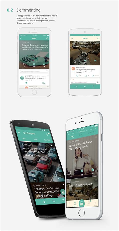 Redesigning Memo For Android On Behance