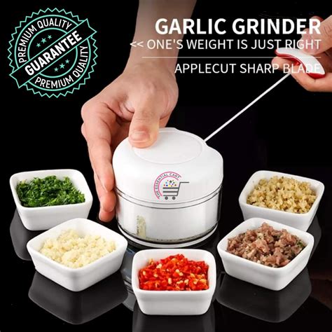 Mini Speedy Chopper Manual Hand Pull Speedy Chopper Garlic Slicer Garlic Chopper Chopper Mini