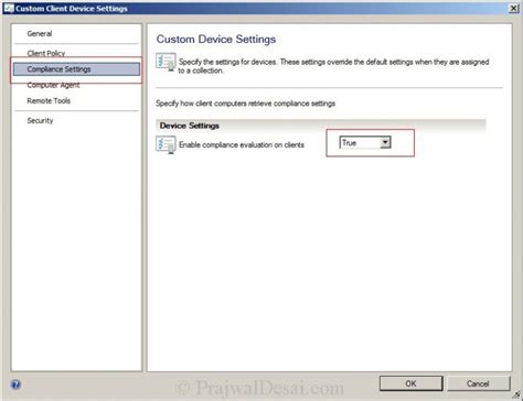 SCCM 2012 Compliance Settings PrajwalDesai