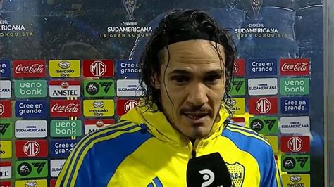 La sentida confesión de Cavani tras marcar el gol de la victoria en Boca Quiero dejar un