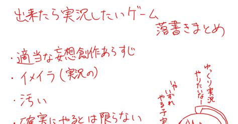 Vocaloid 出来たらゆっくり実況プレイしたいゲームまとめ【落書き・追記あり】 ちょこ表裏＠更新停止中。のマンガ Pixiv