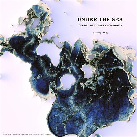 global bathymetry contours [terence on x] r mapporn