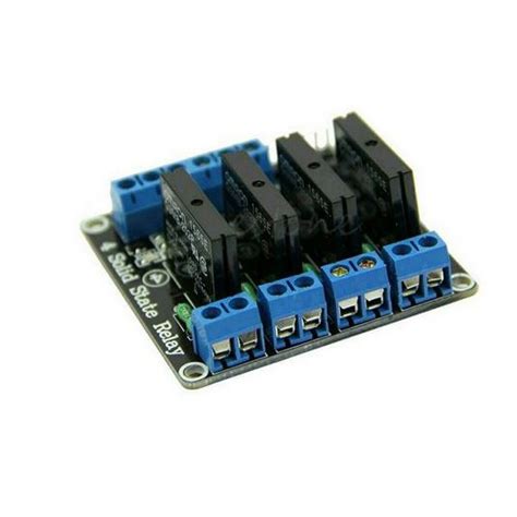 Jual Solid State Relay SSR Module 4 Channel 5V DC High Level For