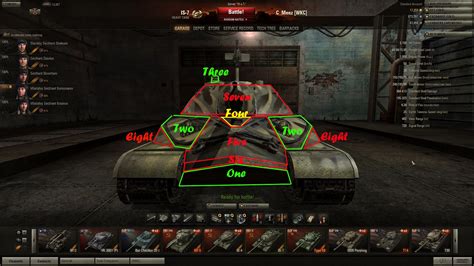 Weak Spot Guide IS 7 World Of Tanks Guru