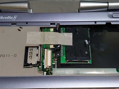 懐かしの小型pc Libretto Ff1100の紹介とssd化！ 自由日記j ジャンカーへの道