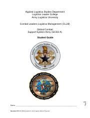 4 GCSS A Logistics Cheat Sheet GCSS ARMY MAINTENANCE CHEAT SHEET V3