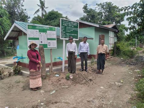 စဉ့်ကူးမြို့နယ် ကျွန်းဦးကျေးရွာ၌ ကျေးလက်ရေရရှိရေးလုပ်ငန်းများ ဆောင်ရွက