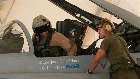 “ace Of Aces ” Joe Foss Carolina Museum Of The Marine 1