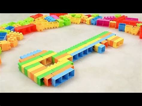 Satisfying DIY Key/ASMR building blocks/ block game relaxation lego # ...