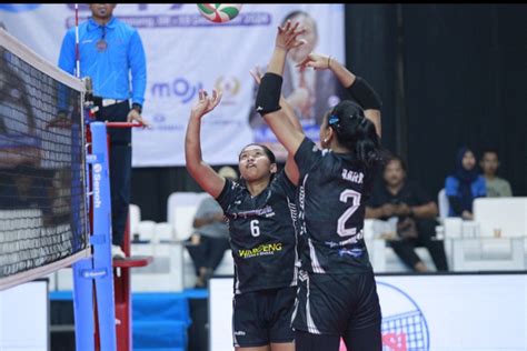 Kejurnas Bola Voli Antarklub U 19 2024 Yuso Yogyakarta Singkirkan