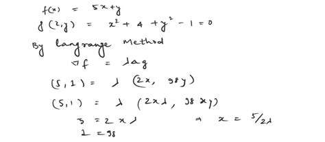 solved find the maximum and minimum values of f x y 3x y 3 on