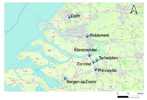 Locations Where The Trajectory Dataset Is Collected Each Location