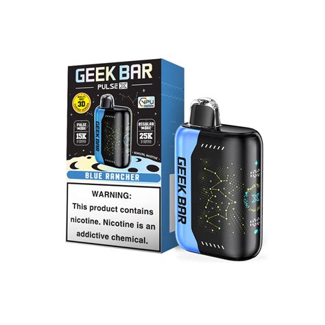 Geek Bar Pulse X K Blue Rancher Disposable Vape Puffholic Vape