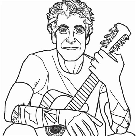 Desenhos De Caetano Veloso Para Imprimir E Colorir