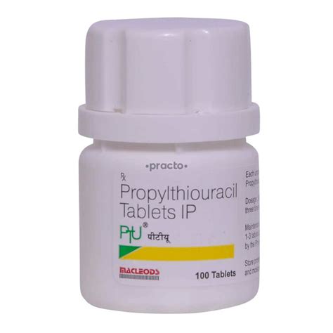 Ptu Tablet Uses Dosage Side Effects Price Composition Practo
