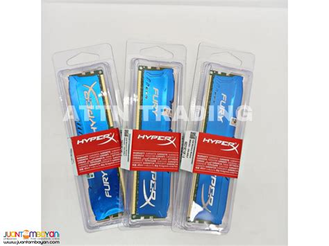 Fury Hyperx 4gb 1600mhz Ddr3 Blue Hx316c10f 4