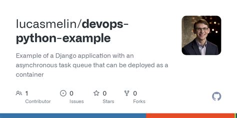 Github Lucasmelin Devops Python Example Example Of A Django