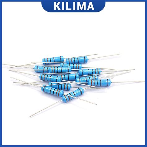 2w 1 Metal Film Resistor 24value 10 Ohm ~1m Ohm 10r 22r 47r 100r 220r