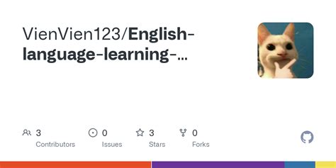 Github Vienvien123english Language Learning Assistant