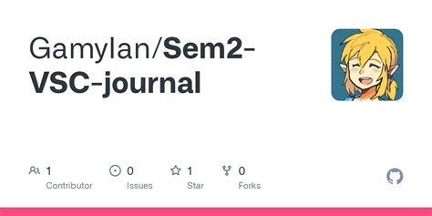 GitHub GamyIan Sem2 VSC Journal