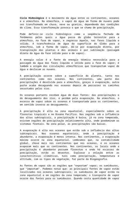 Docx Ciclo Hidrografico Dokumentips